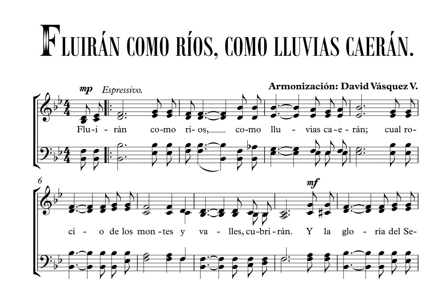 PECADOR, VEN AL DULCE JESÚS 】| Partitura Coral | Coro IEP